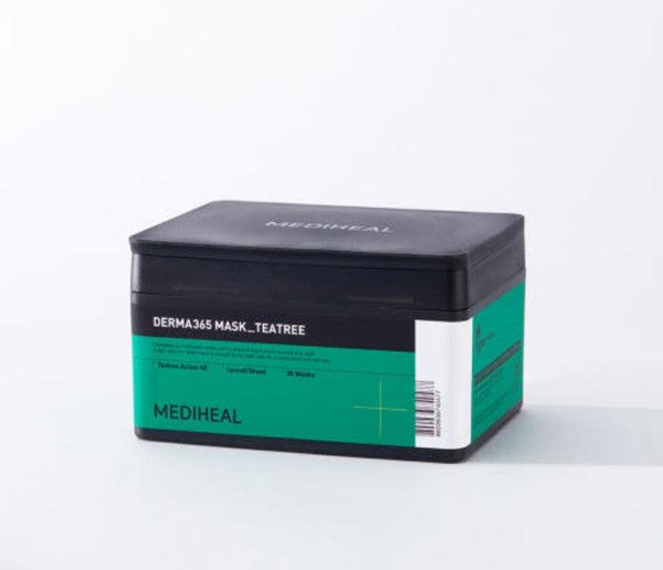 MEDIHEAL DERMA 365 Mask Tea Tree 30 Masks | Best Anti Aging 2025