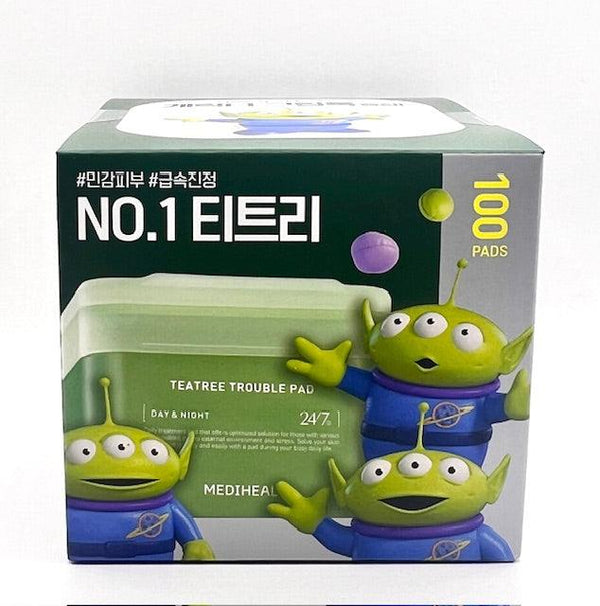 MEDIHEAL Tea Tree Trouble Pad 100P Disney Pixar Edition | Best Anti ...